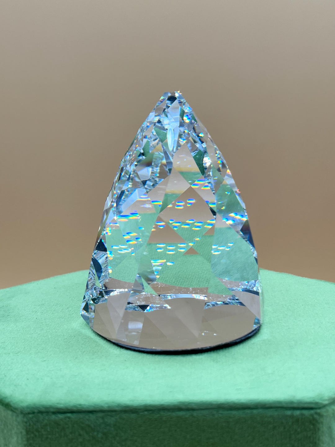Swarovski Cone Rio CAL Paperweight #7452-060-095 - Etsy