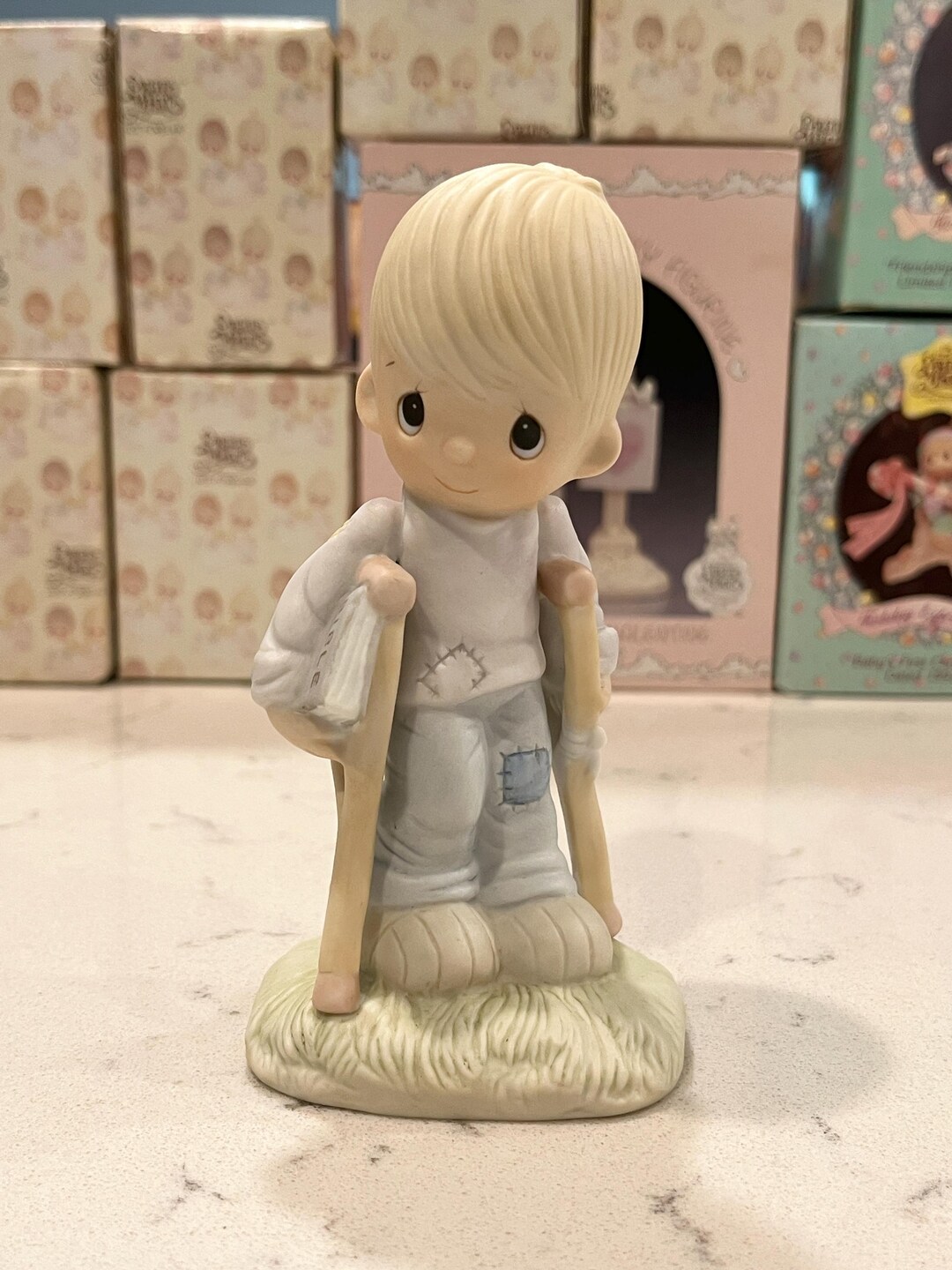 Precious Moments He Watches Over Us All #E3105 - Etsy