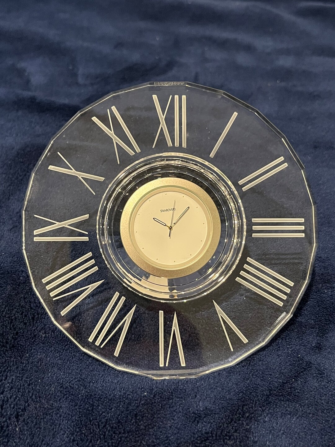 Swarovski Helios Table Clock 168003 - Etsy