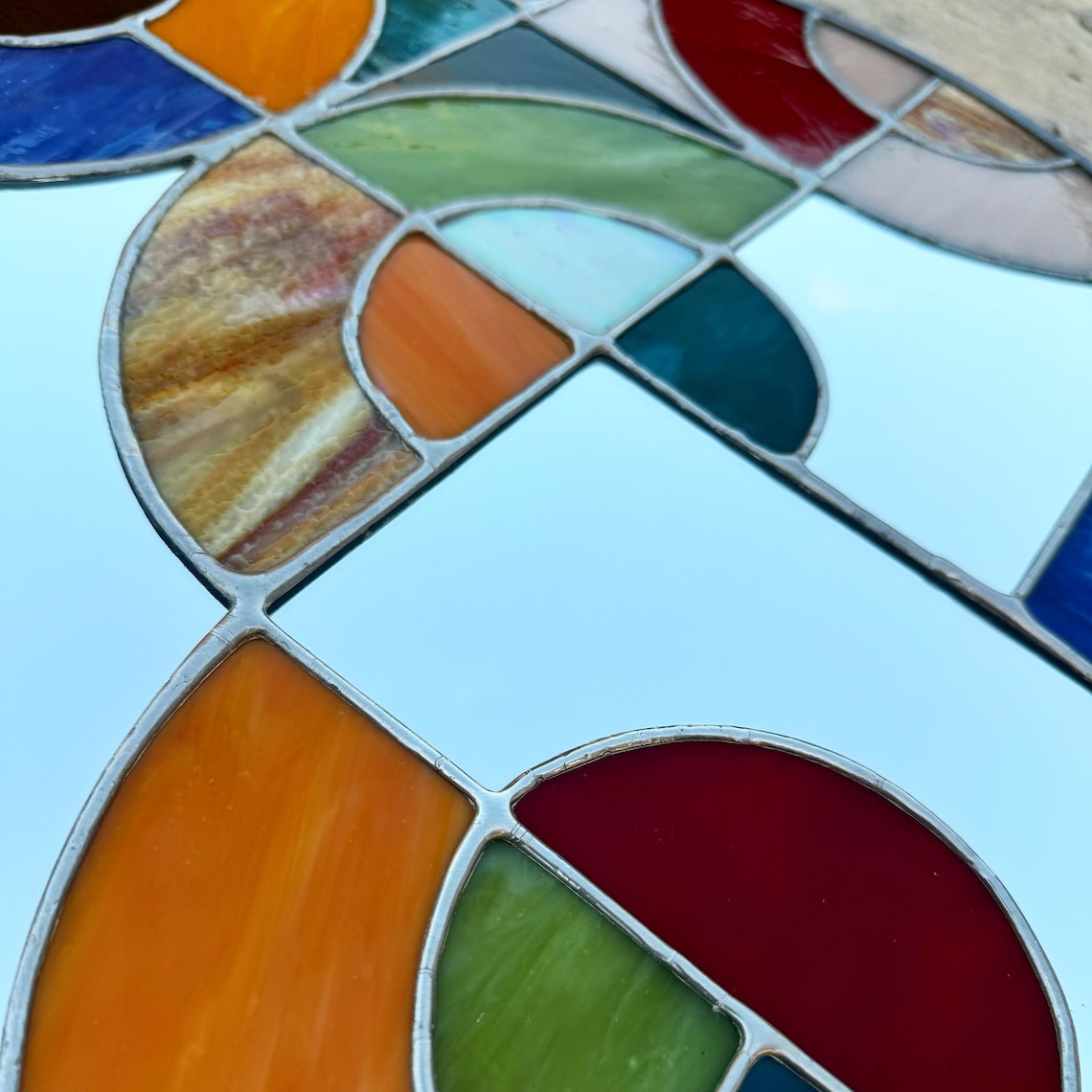 Haribo, Stained Glass Mirror - Etsy