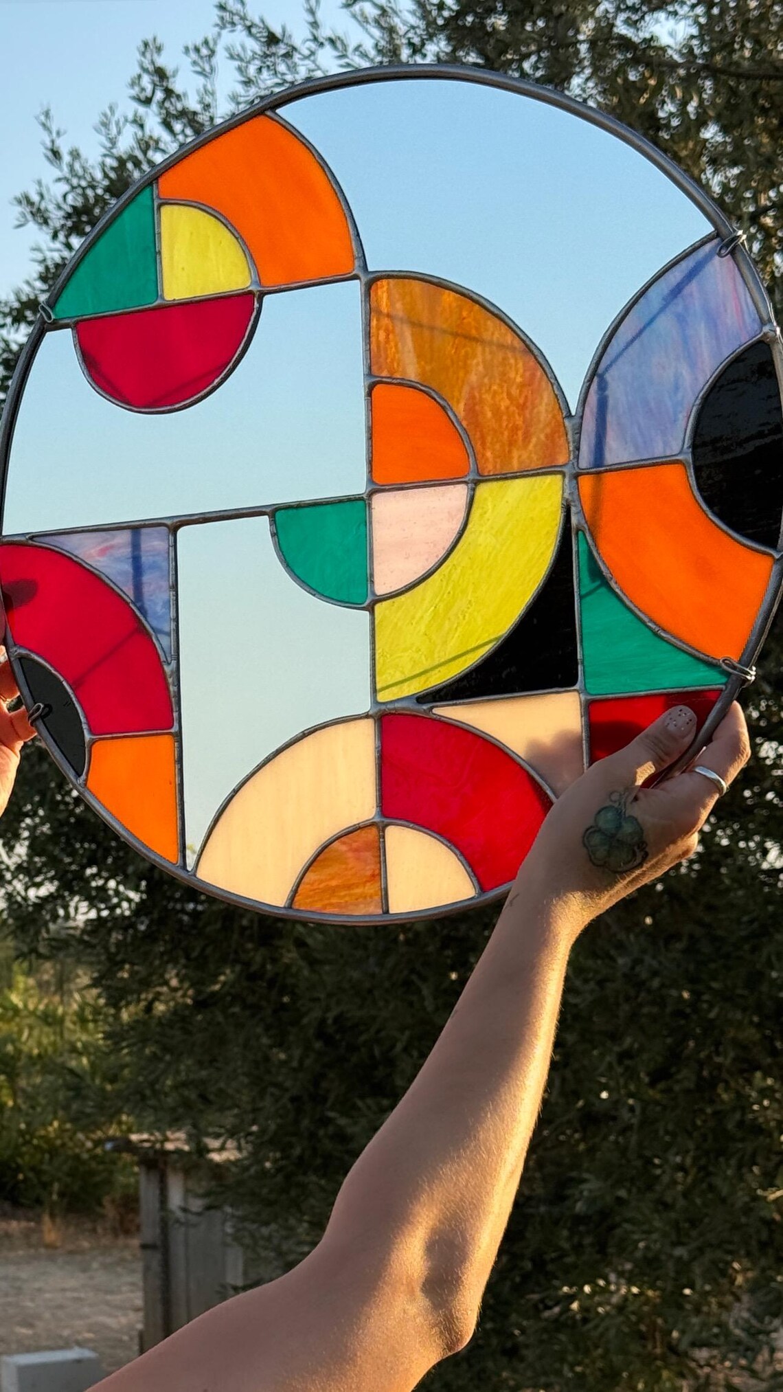 Haribo, Stained Glass Mirror - Etsy