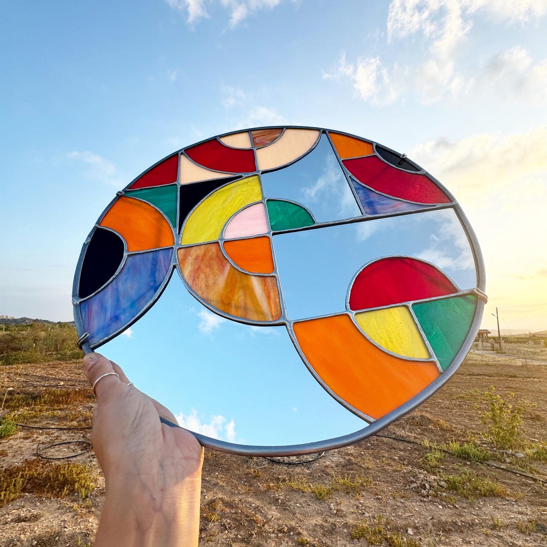Haribo, Stained Glass Mirror - Etsy