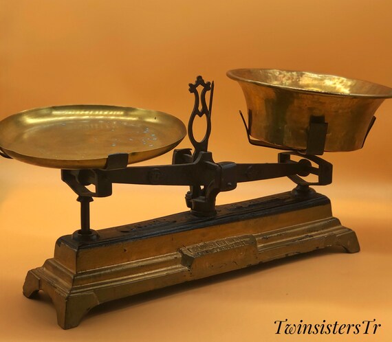 French Antique Force Balance Scale. 5kg | Etsy