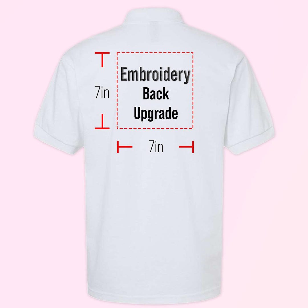Large or Complex Additional Embroidery Placement - Etsy