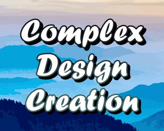 Complex Print Design Creation or Edits - Etsy