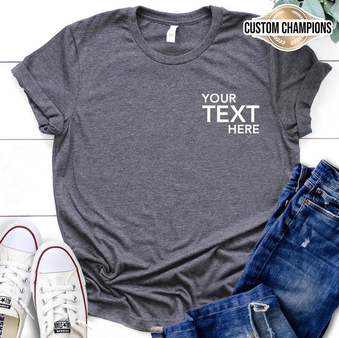 Custom Logo Shirts, Personalized Logo Shirt, Custom Design Shirt ...