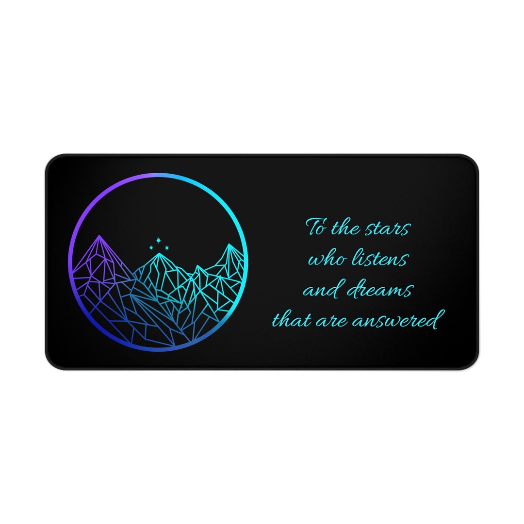 ACOTAR Desk Mat, Velaris Desk Mat - Etsy
