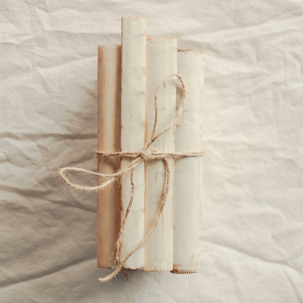 White Decorative Books - Etsy