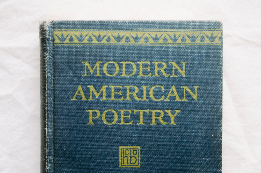 Handmade Journal & Sketch Book Repurposed Antique Book: Vintage Poetry ...