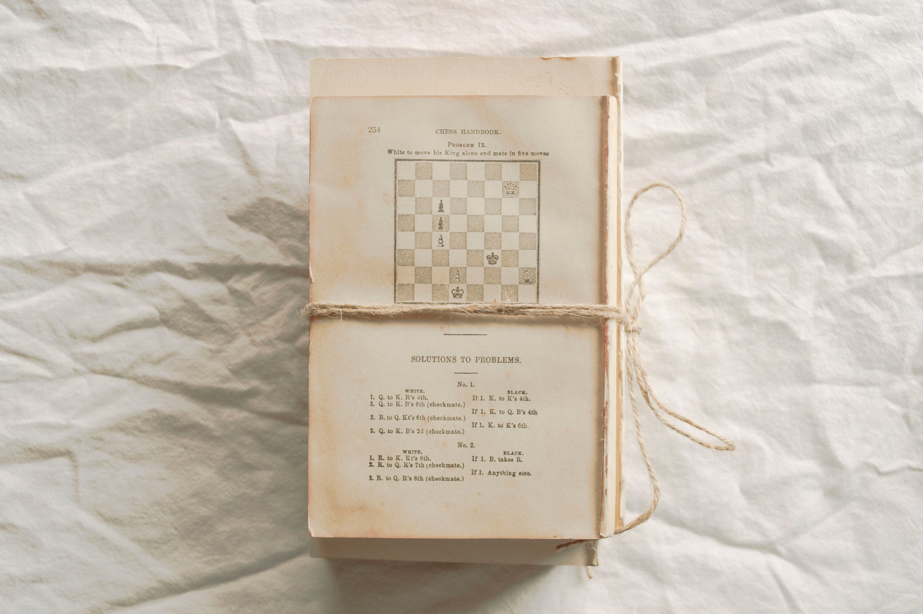 Decorative Vintage Book Pages Bundle Assorted Antique Coverless Books ...