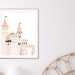 Castle Digital Download Print for Nursery Minimalist - Etsy