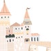 Castle Digital Download Print for Nursery Minimalist - Etsy
