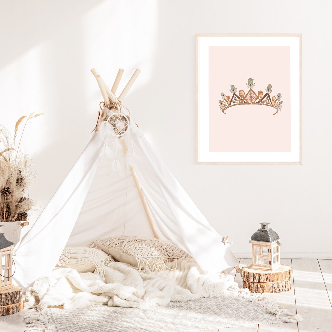 Crown Tiara Print Digital Printable Download Wall Art - Etsy