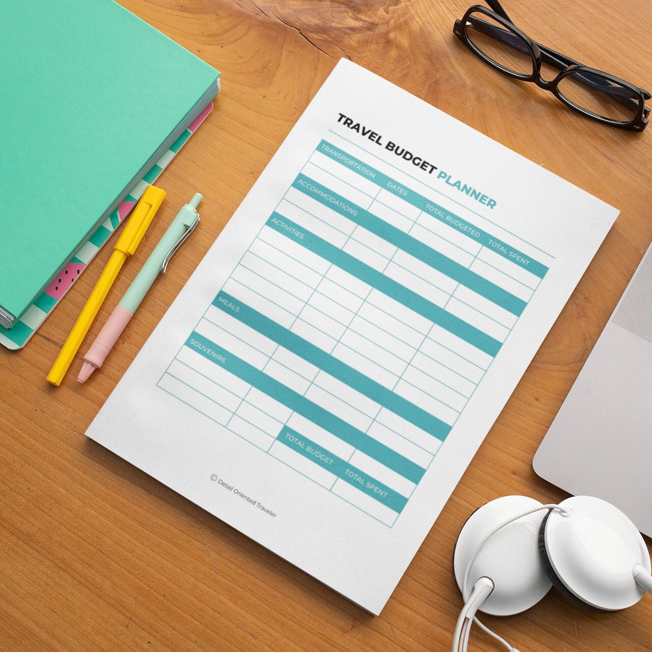 Travel Planning Printables Research Printables, Travel Budget ...