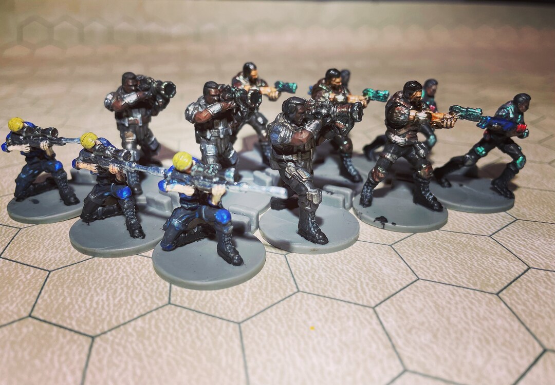 XCOM Board Game With Hand Painted Minis - Etsy