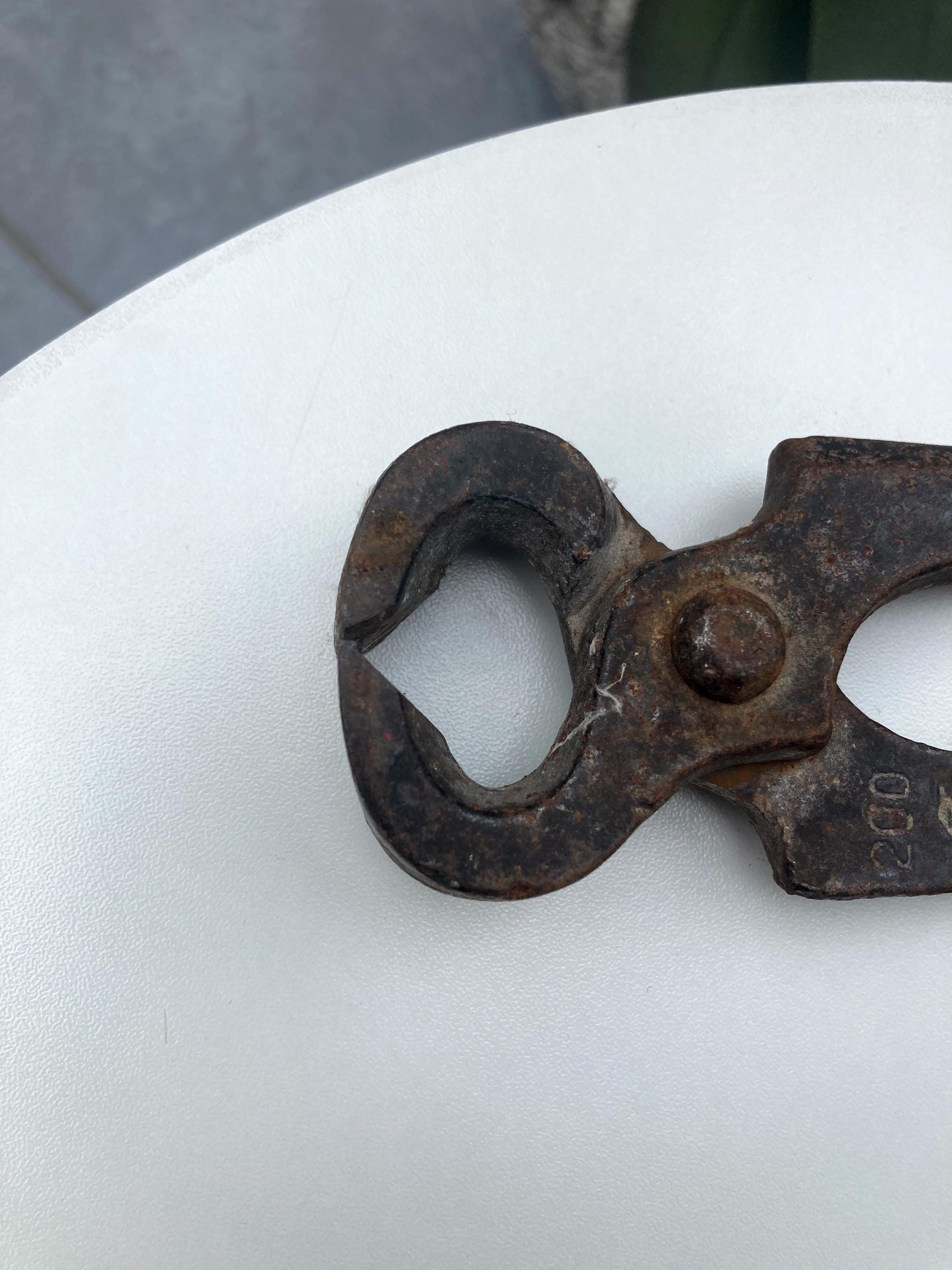 Vintage Iron Pliers - Authentic 1950s Metal Wire Cutters - Rustic Hand ...