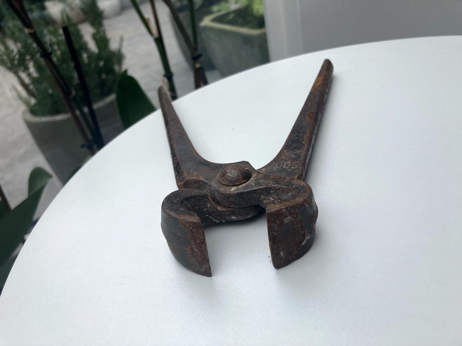 Vintage Iron Pliers - Authentic 1950s Metal Wire Cutters - Rustic Hand ...