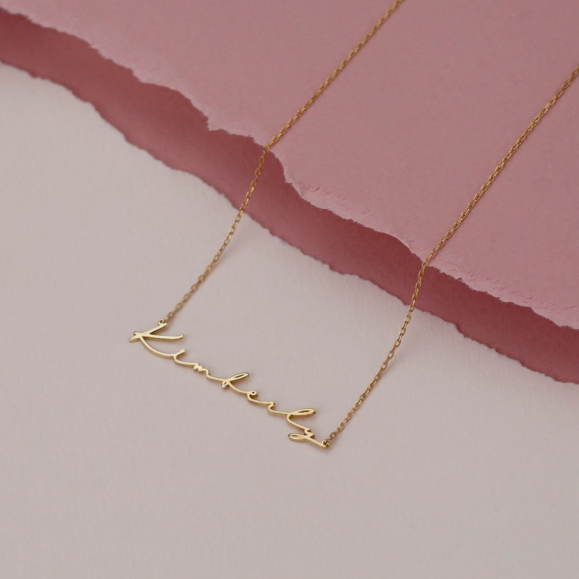 Personalized Sterling Silver Name Necklace Minimalist Gift - Etsy