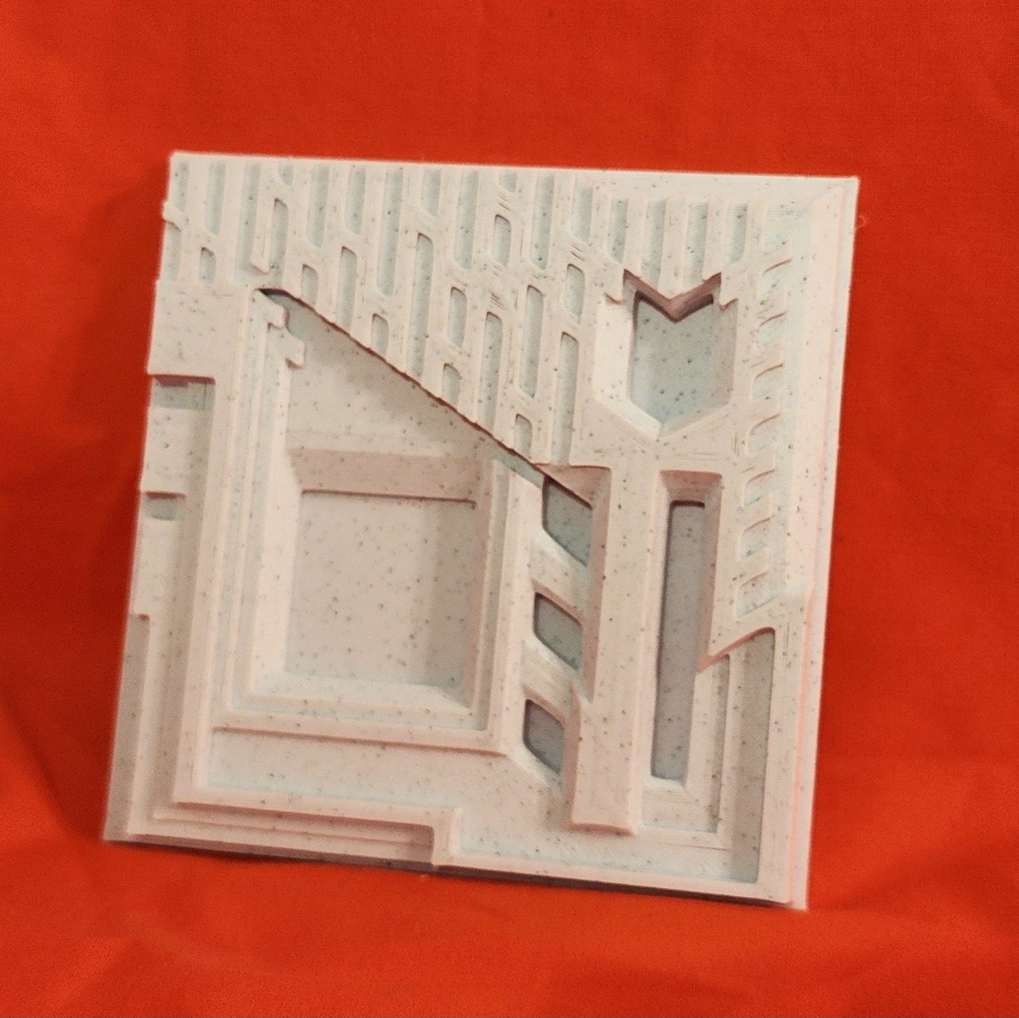 Wright Inspired - Freeman House Tile (3D Printed) - Etsy