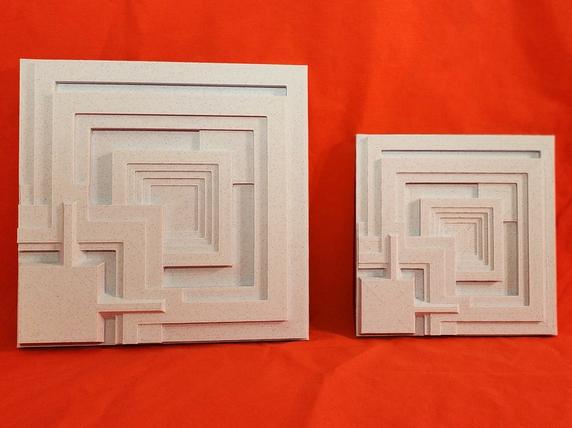 Frank Lloyd Wright - Ennis House Tile (blade Runner) (3D Printed) - Etsy