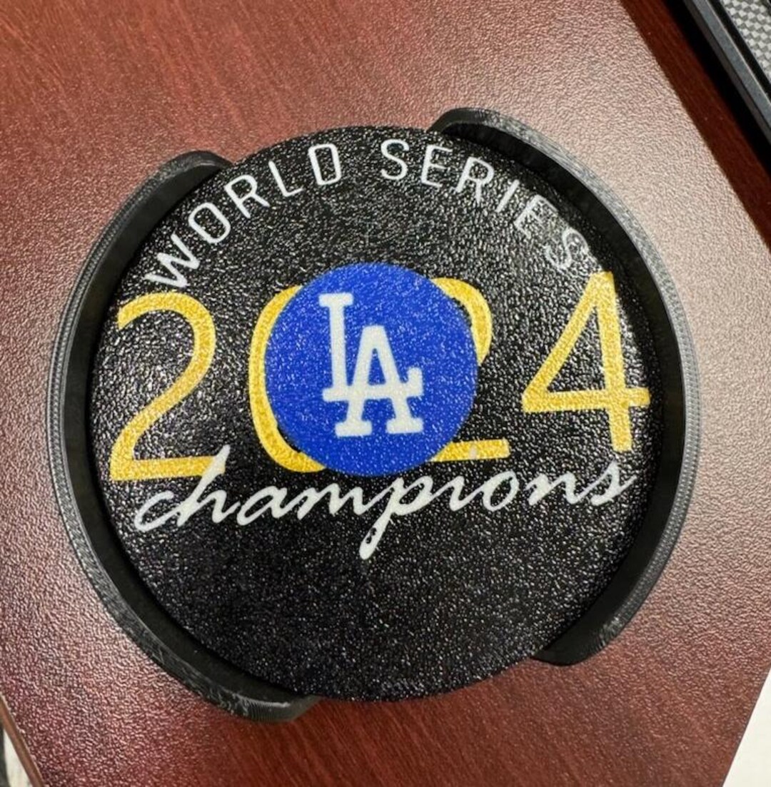 Dodgers 2024 World Series Coasters set of 4 Free Shipping - Etsy