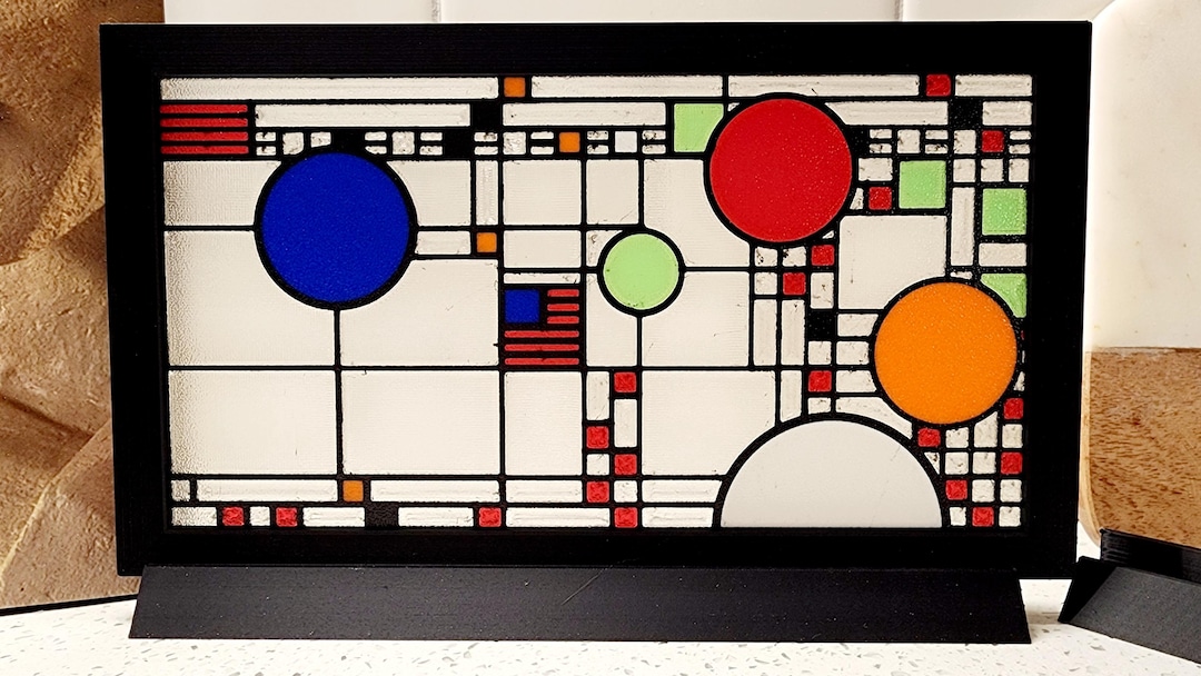 Wright Inspired - Avery Coonley Windows (3D Printed) - Etsy