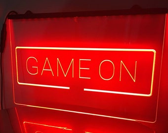 Game on Sign | Etsy