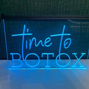 Botox Fillers Led Neon Light Sign Facial Wrinkle Lip Chin Skin Beauty ...