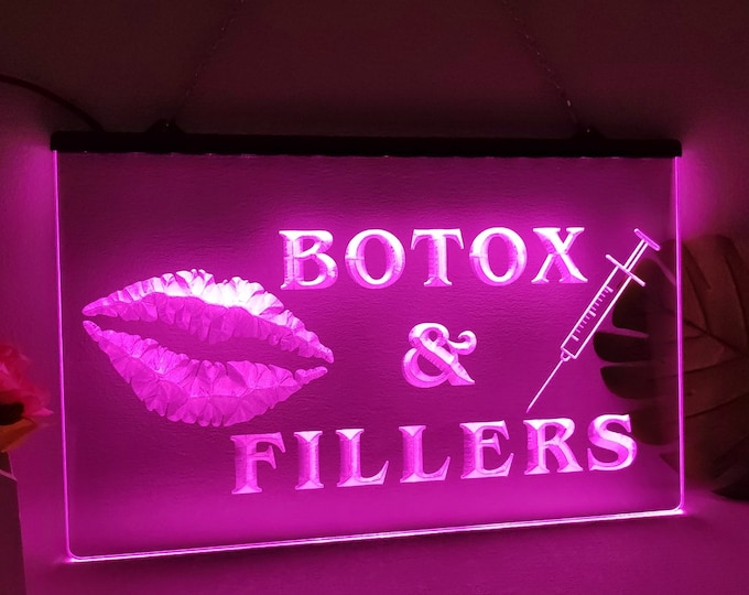 Botox Fillers Led Neon Light Sign - Etsy