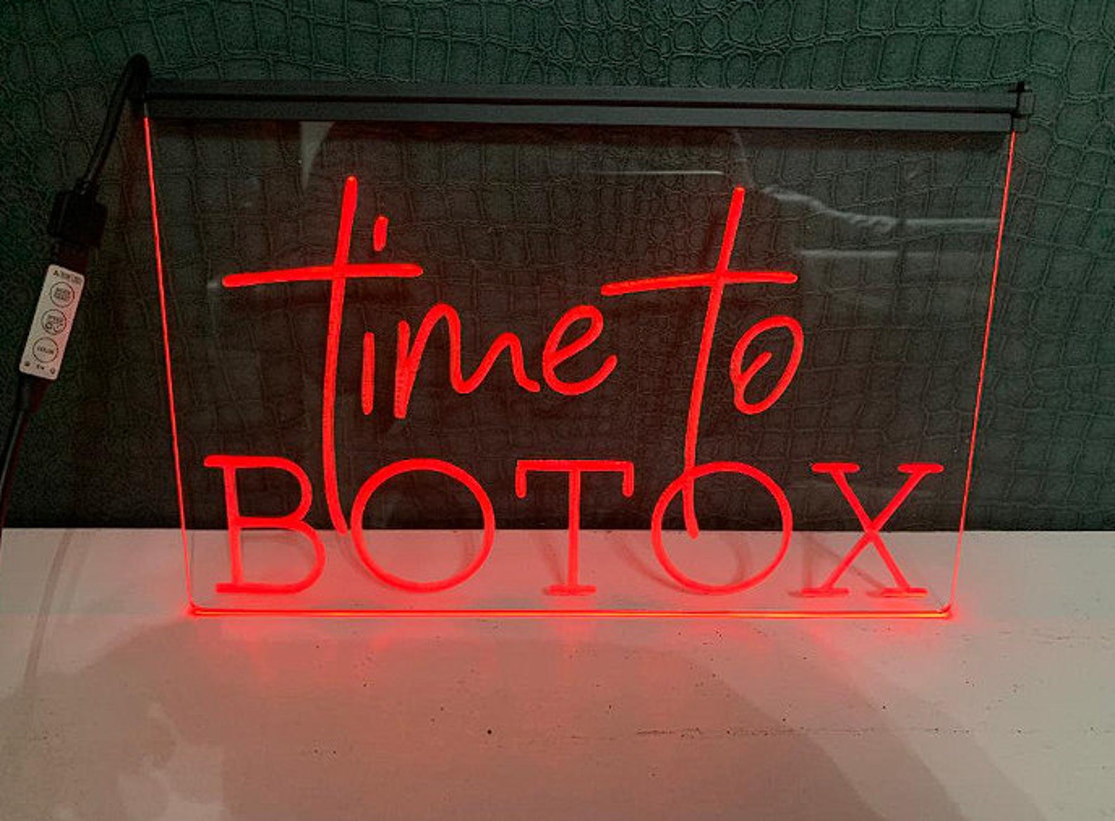 Botox Fillers Led Neon Light Sign Facial Wrinkle Lip Chin Skin Beauty ...