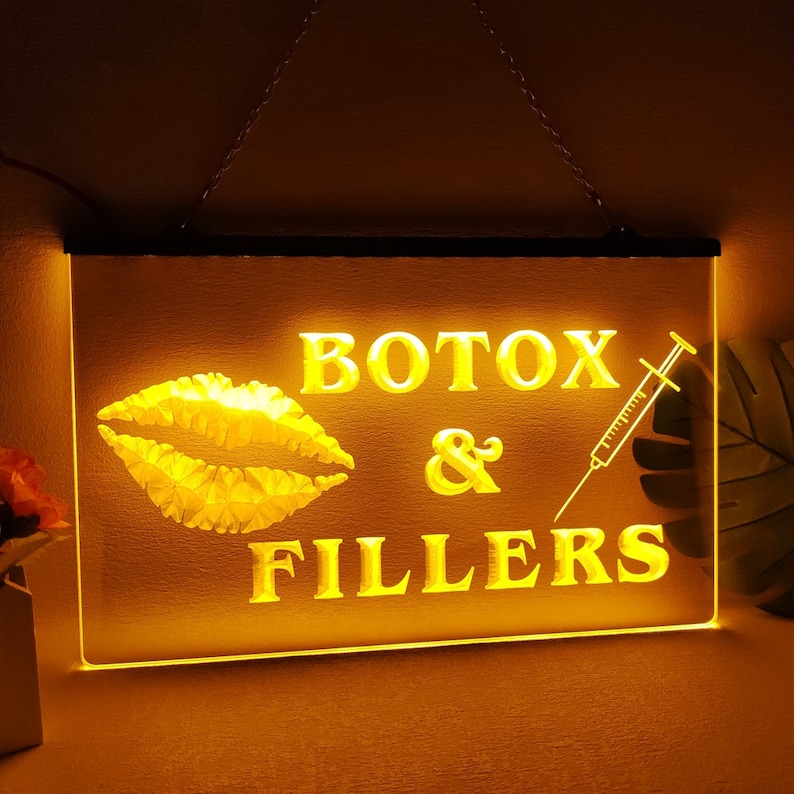 Botox Fillers Led Neon Light Sign - Etsy