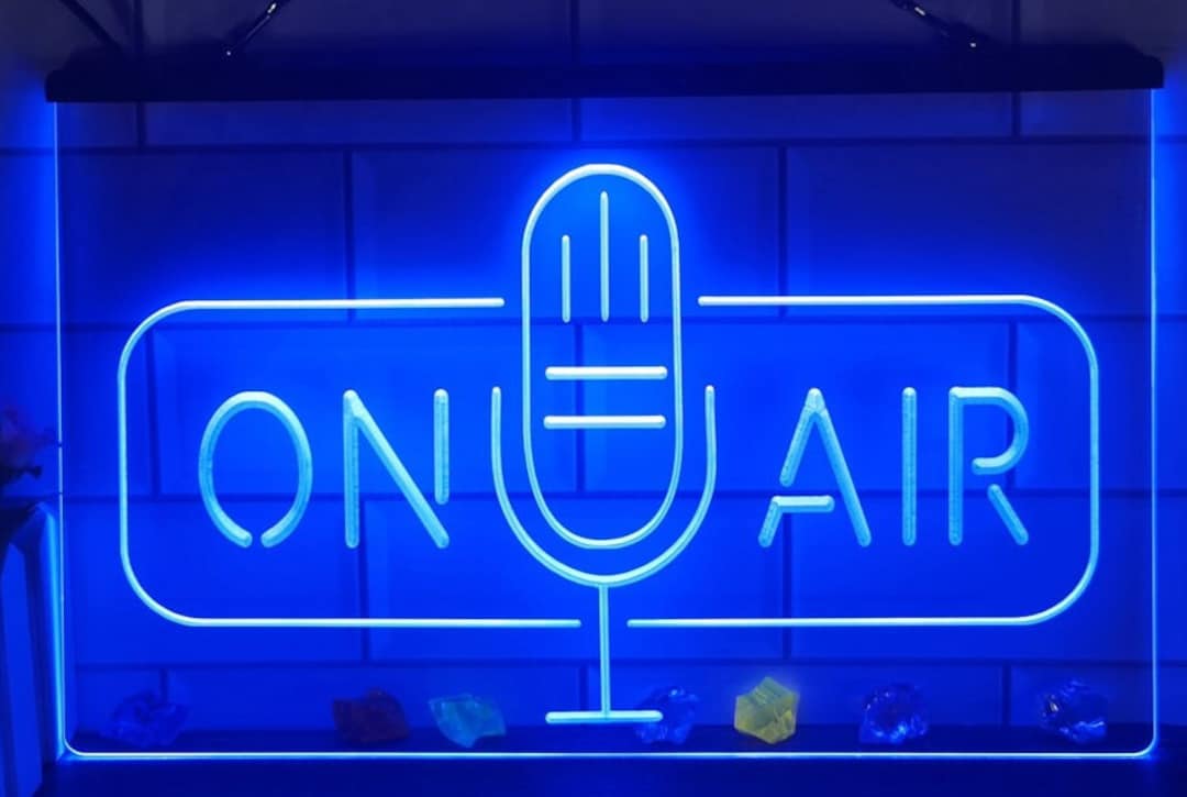 On Air Live Recording Studio Video Room Led Neon Sign - Etsy