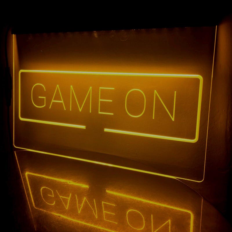 Gamer Led Sign - Etsy