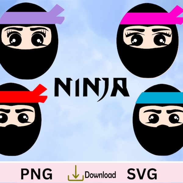 Ninja Face - Etsy