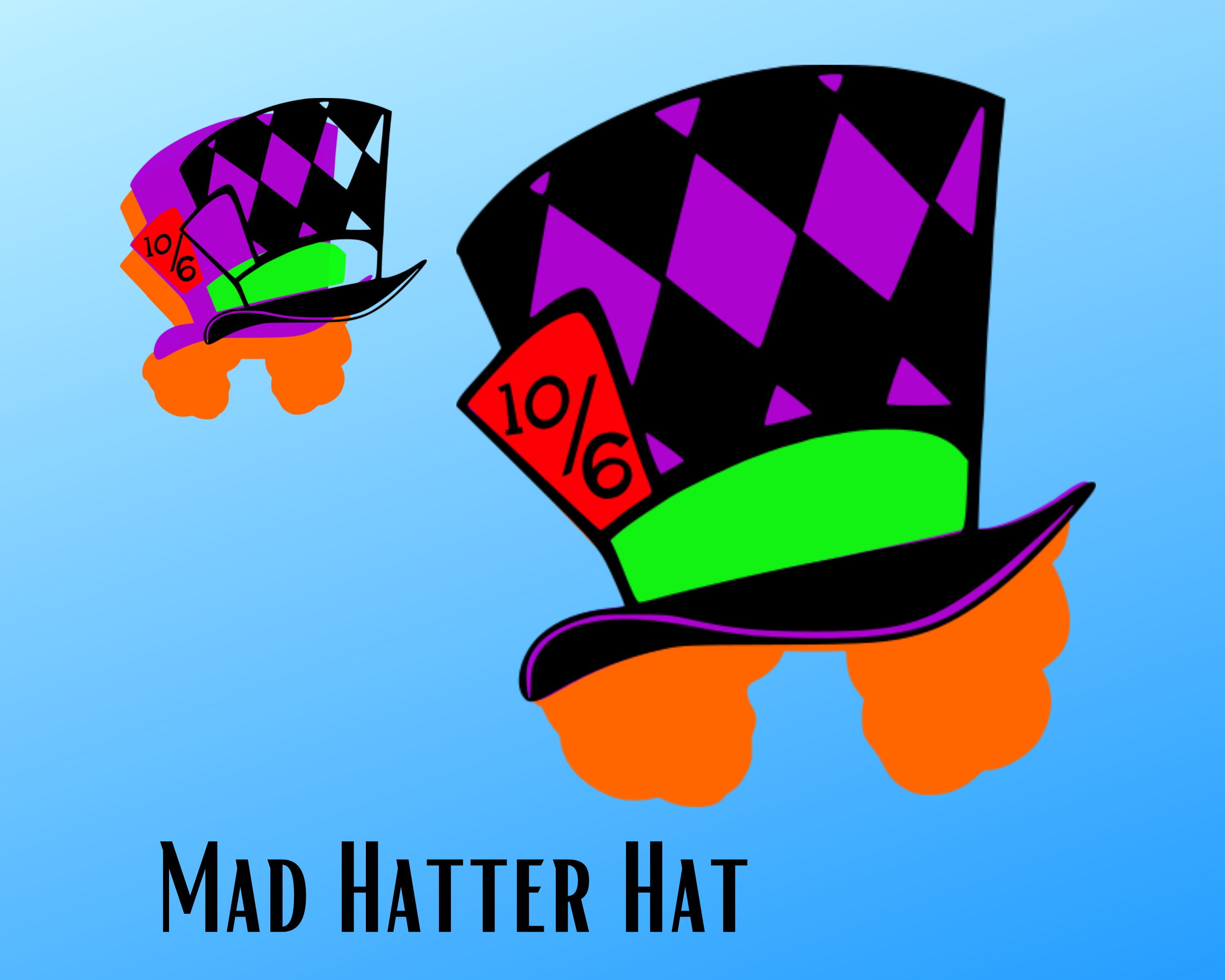 Mad Hatter Hat Clip Art