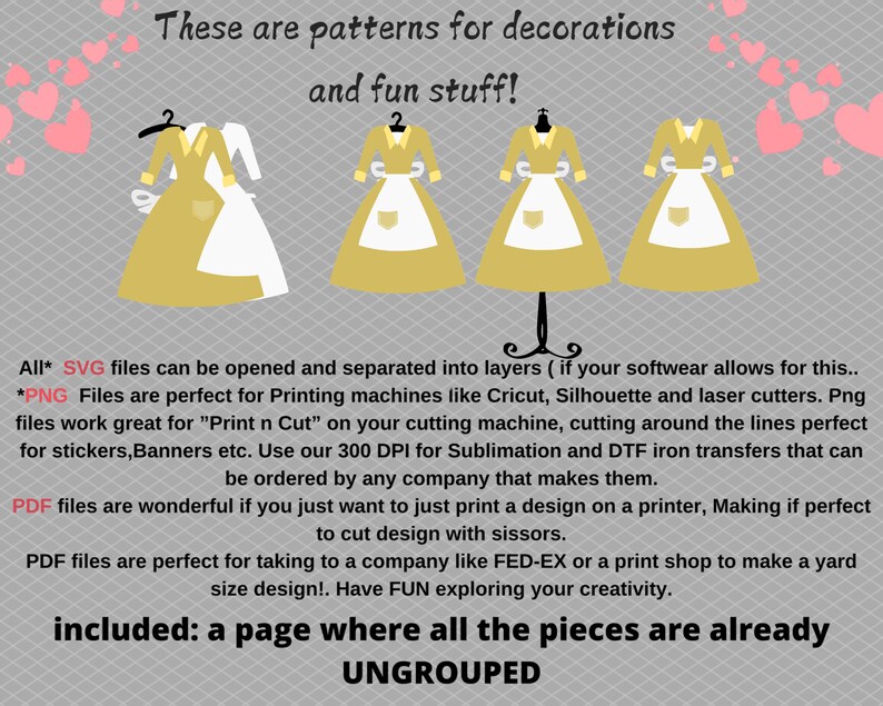 Princess Tiana Dress SVG: Papercraft Party Design (PNG, PDF) - Etsy Canada