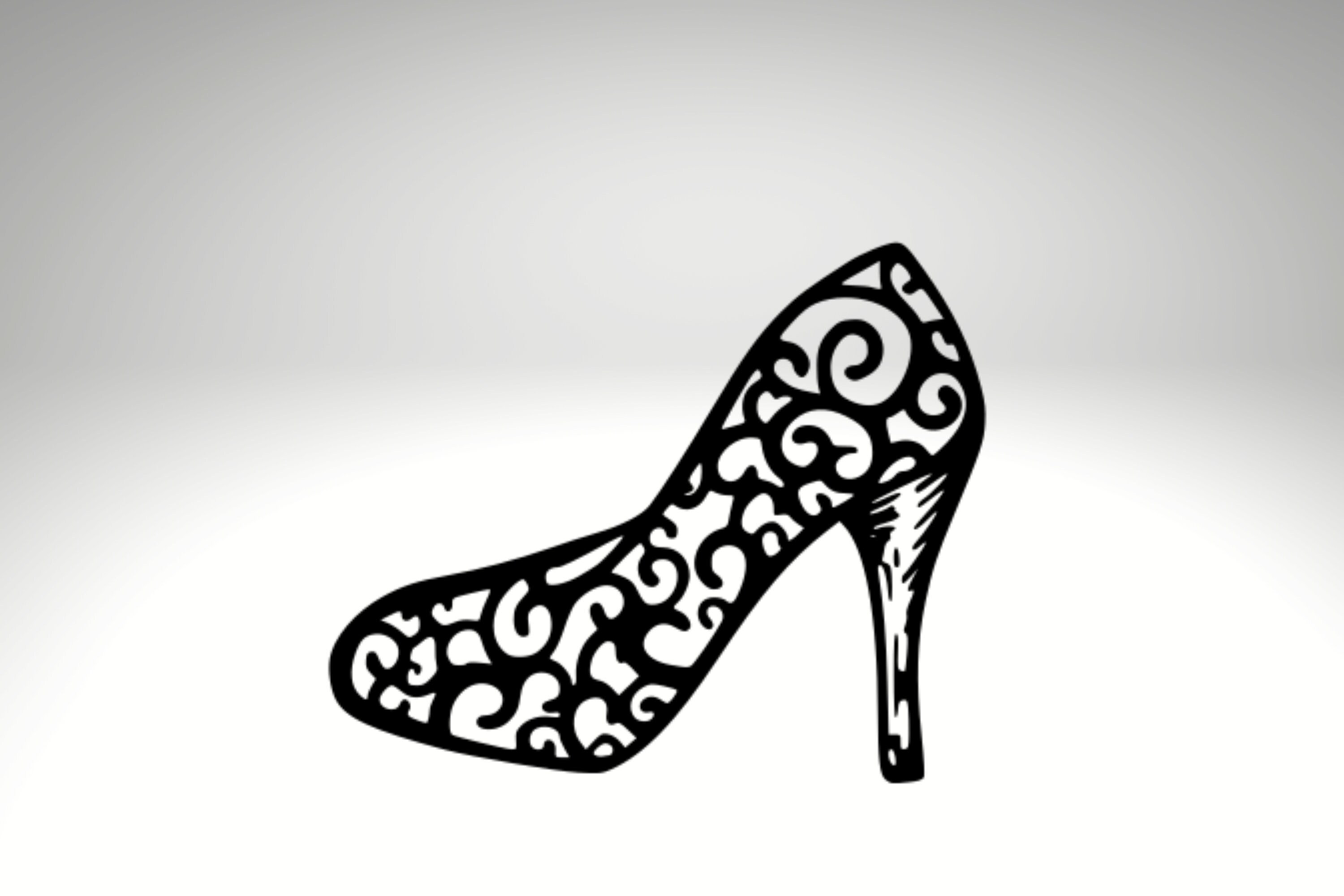 Wedding Shoes SVG Fancy Shoes Lacy Shoes. - Etsy