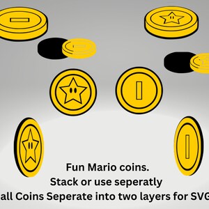 Game Coins Front and Back Sides. School Coins. - Etsy