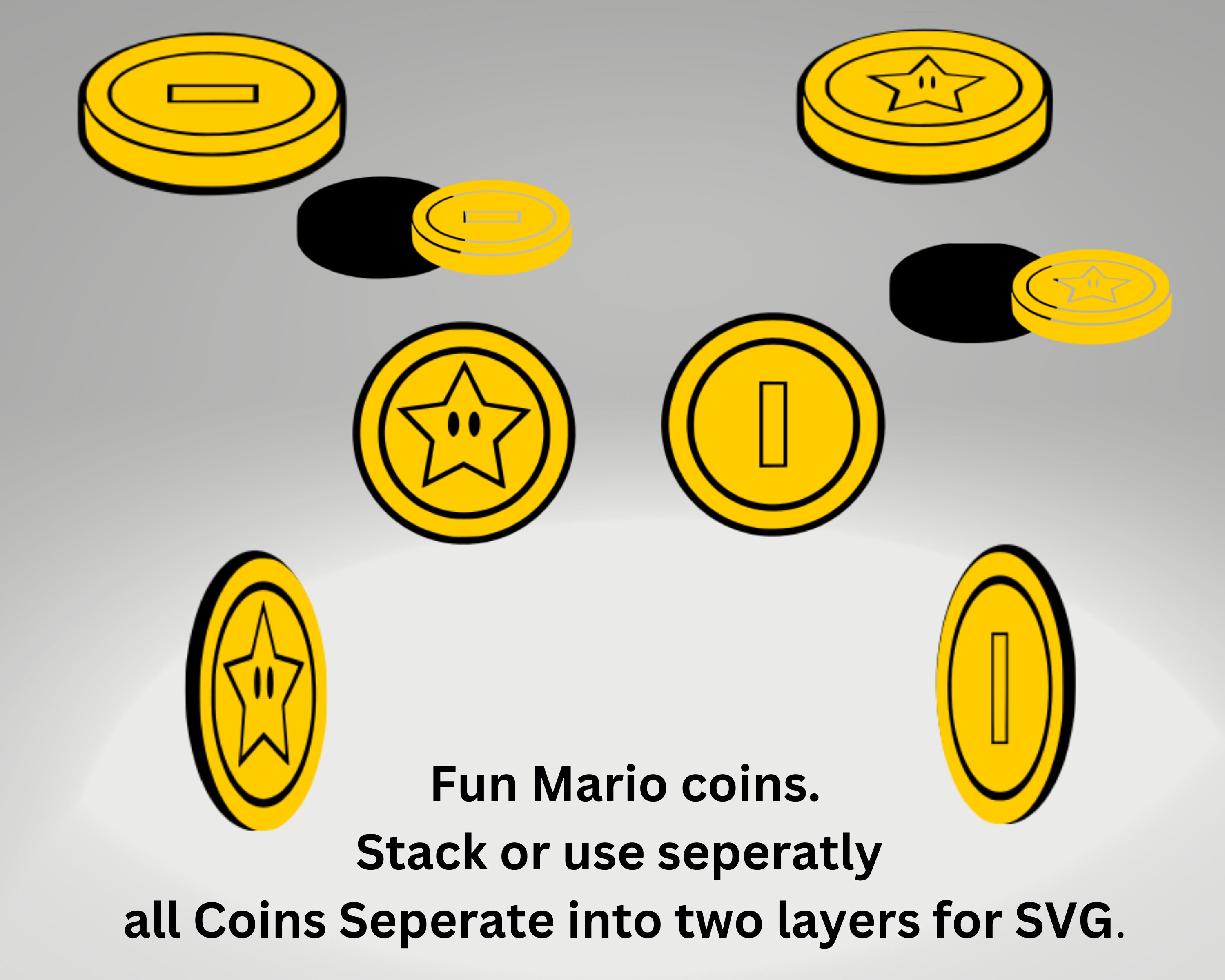 Mario Coin Stack