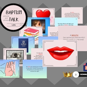Holy Ghost Baptism Talk: LDS Printables (digital Download) - Etsy