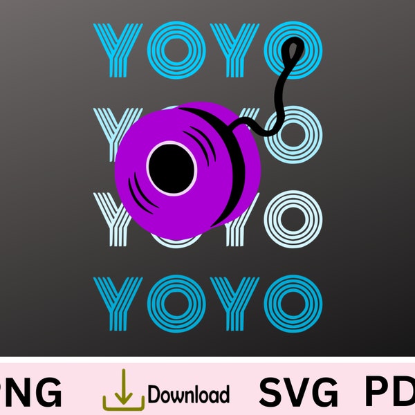 Yoyo Svg - Etsy