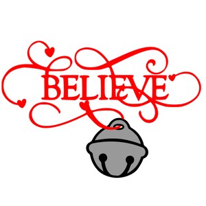 Believe, North Pole Express, North Pole Christmas Train Movie Png, SVG ...