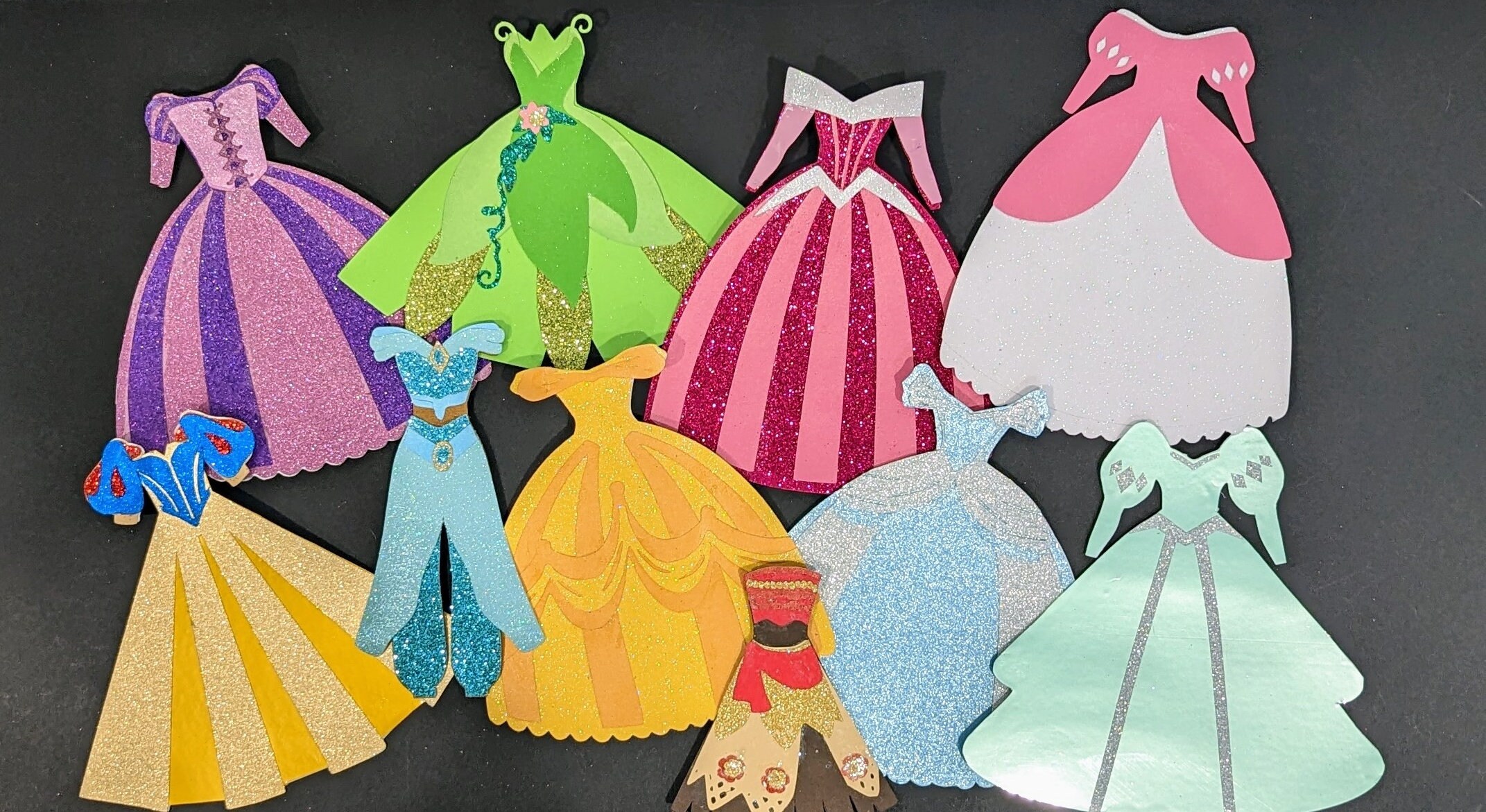 Princess SVG Princess Bundle 13 Different Dresses. - Etsy