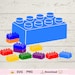 Building Blocks SVG & PNG Design: T-shirt Sublimation, Birthday Cards ...