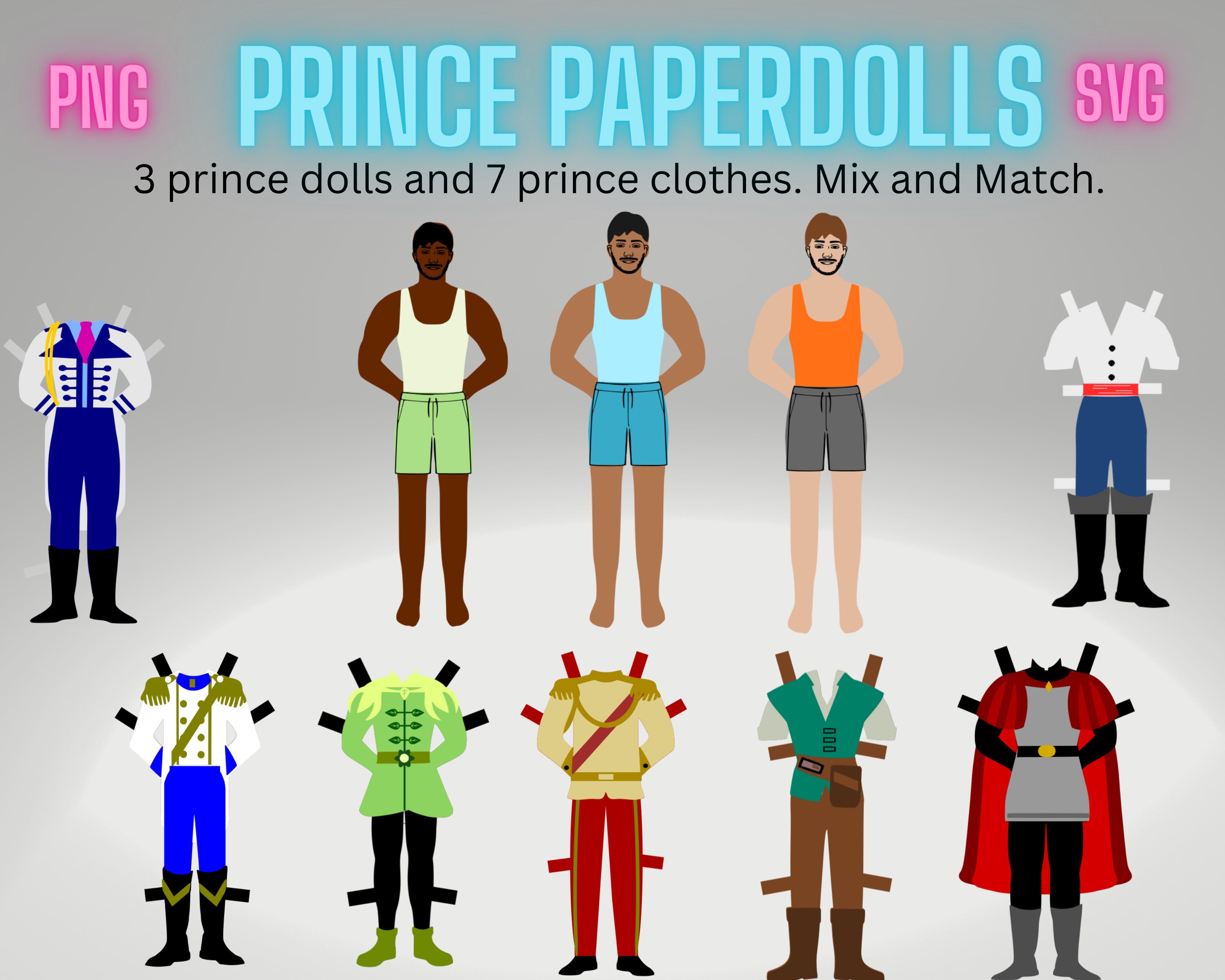 Prince Paper Dolls