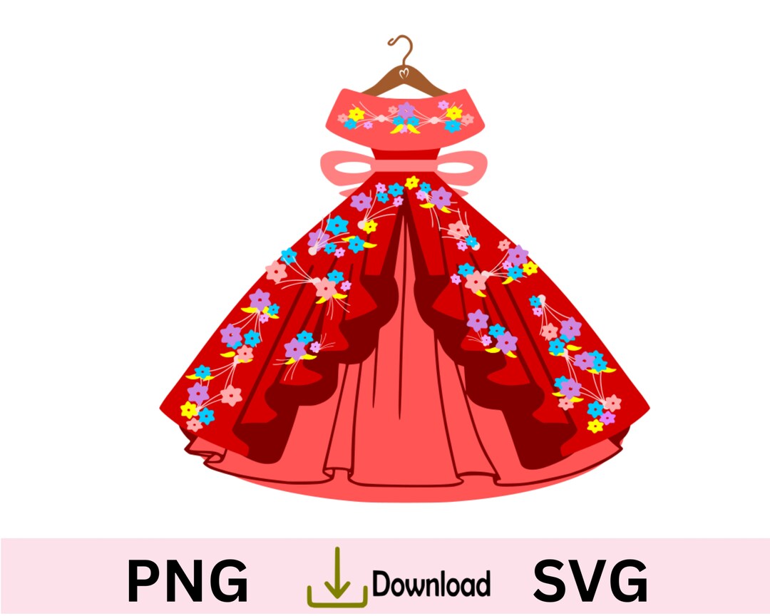Princess Elena Dress Pattern SVG, Princess Dress Pattern, Elena of ...