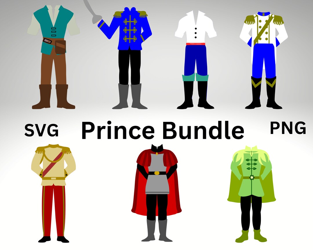 Prince SVG Bundle Prince PNG Bundle Prince With Sword - Etsy