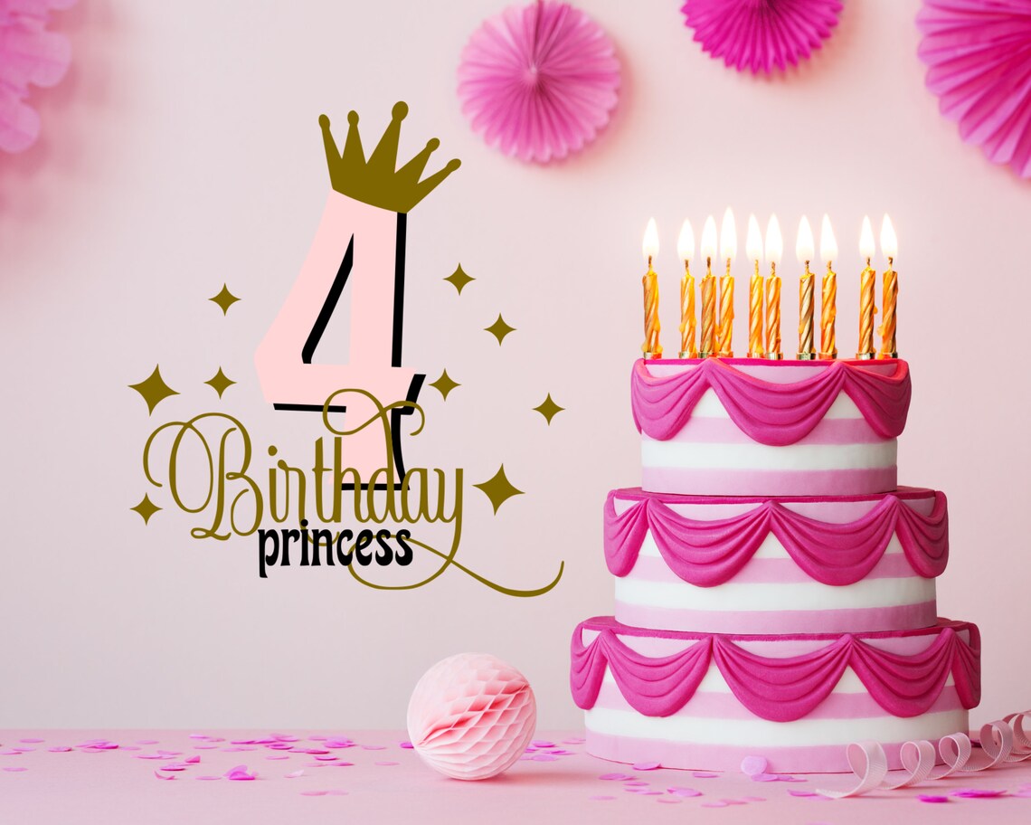 Princess SVG Birthday Princess SVG Birthday T-shirt - Etsy
