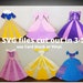 Princess SVG, Princess Bundle, 13 Different Dresses. - Etsy
