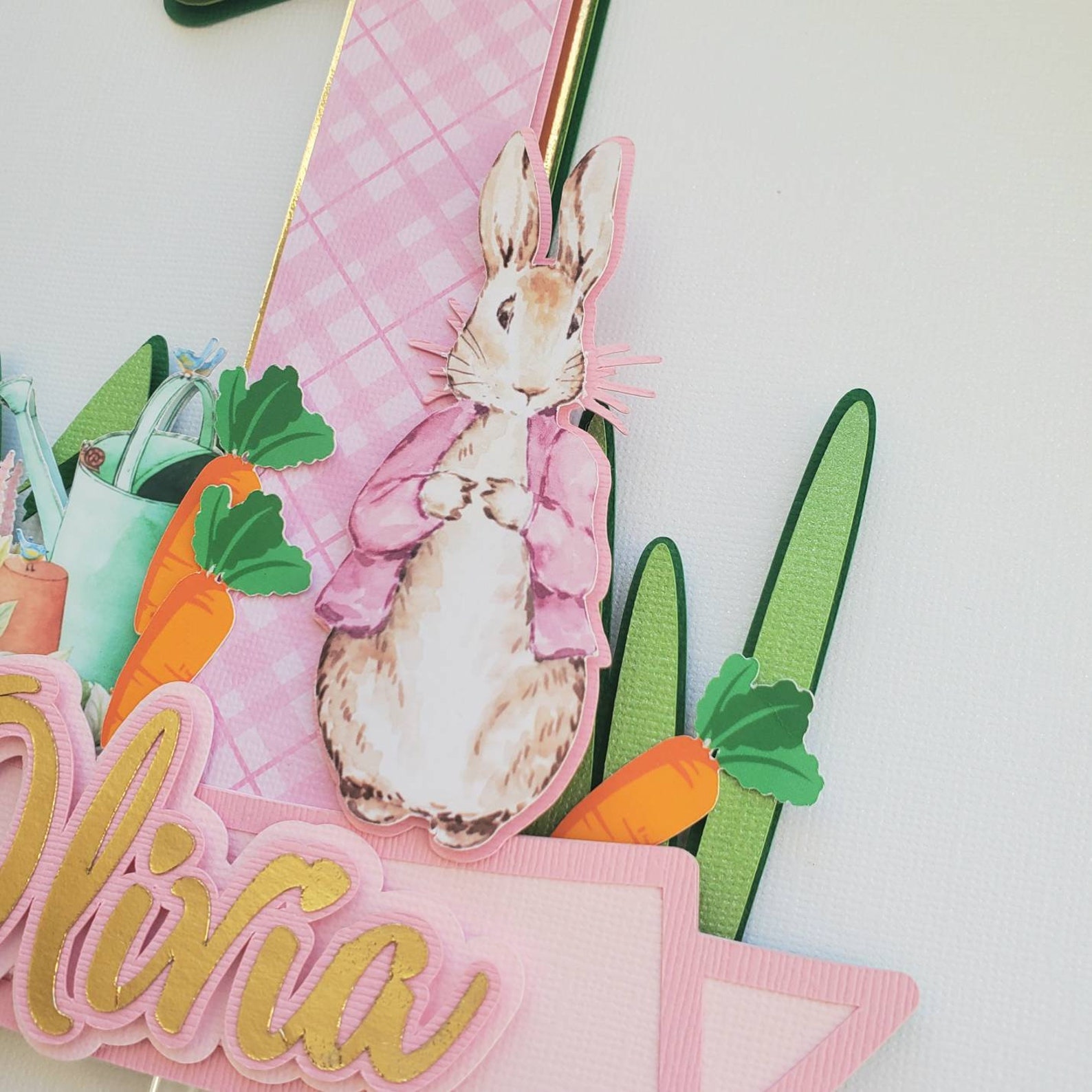 Peter Rabbit Cake Topper, Peter Rabbit Decorations, Peter Rabbit 1st ...